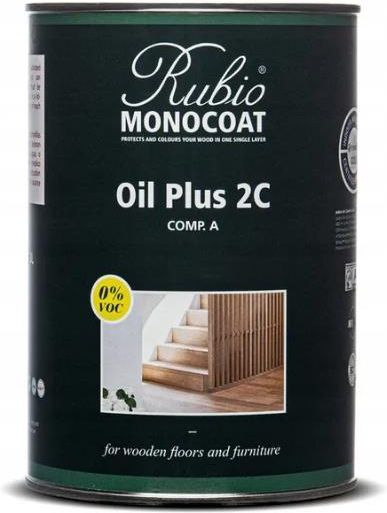 Rubio Monocoat Oil +2C Natural 1L comp.A 1778987216 - Opinie i ceny na ...