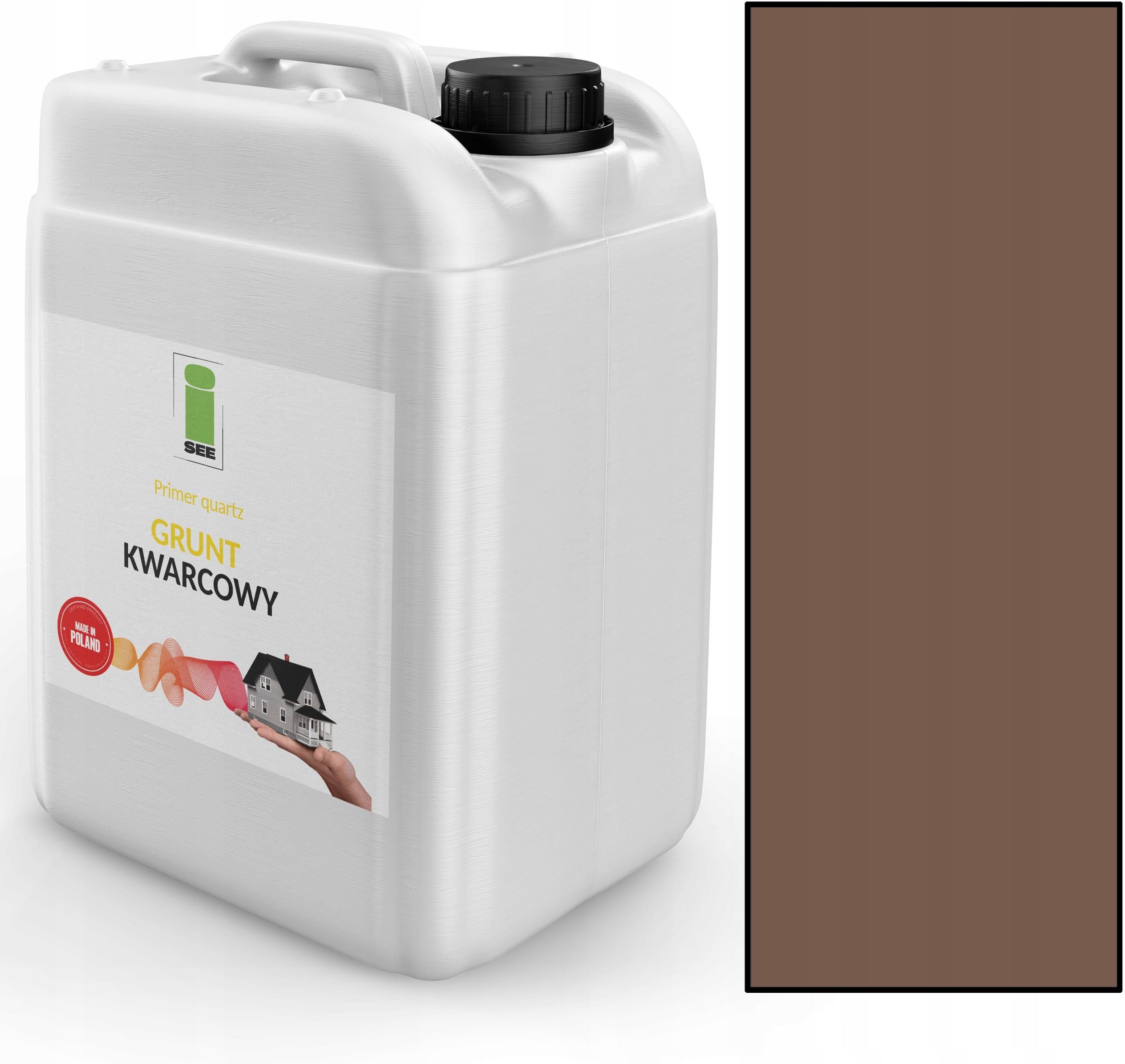 Grunt Pod Tynk Mozaikowy Brązowy Ciemny 7,5KG 1779748289 - Opinie i ceny na Ceneo.pl