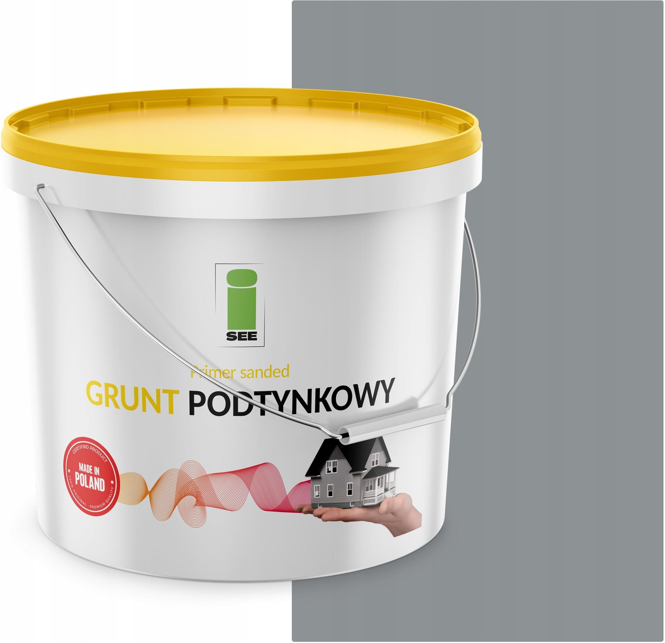 Grunt Pod Tynk Silikonowy Elewacyjny Szary 15KG 1776046596 - Opinie i ceny na Ceneo.pl