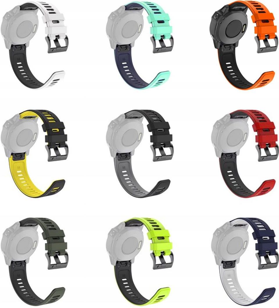 Tech Band Miętowo Granatowy Pasek Garmin Fenix 5 Plus - Opinie i ceny na Ceneo.pl