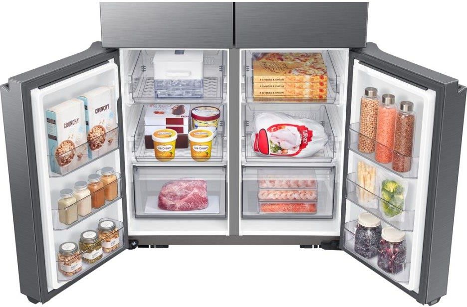 Lodówka Samsung RF59C70TES9 Side by Side 178cm Stal - Ceneo.pl