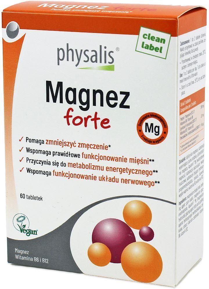 Physalis Magnez Forte 60tabl. - Opinie i ceny na Ceneo.pl