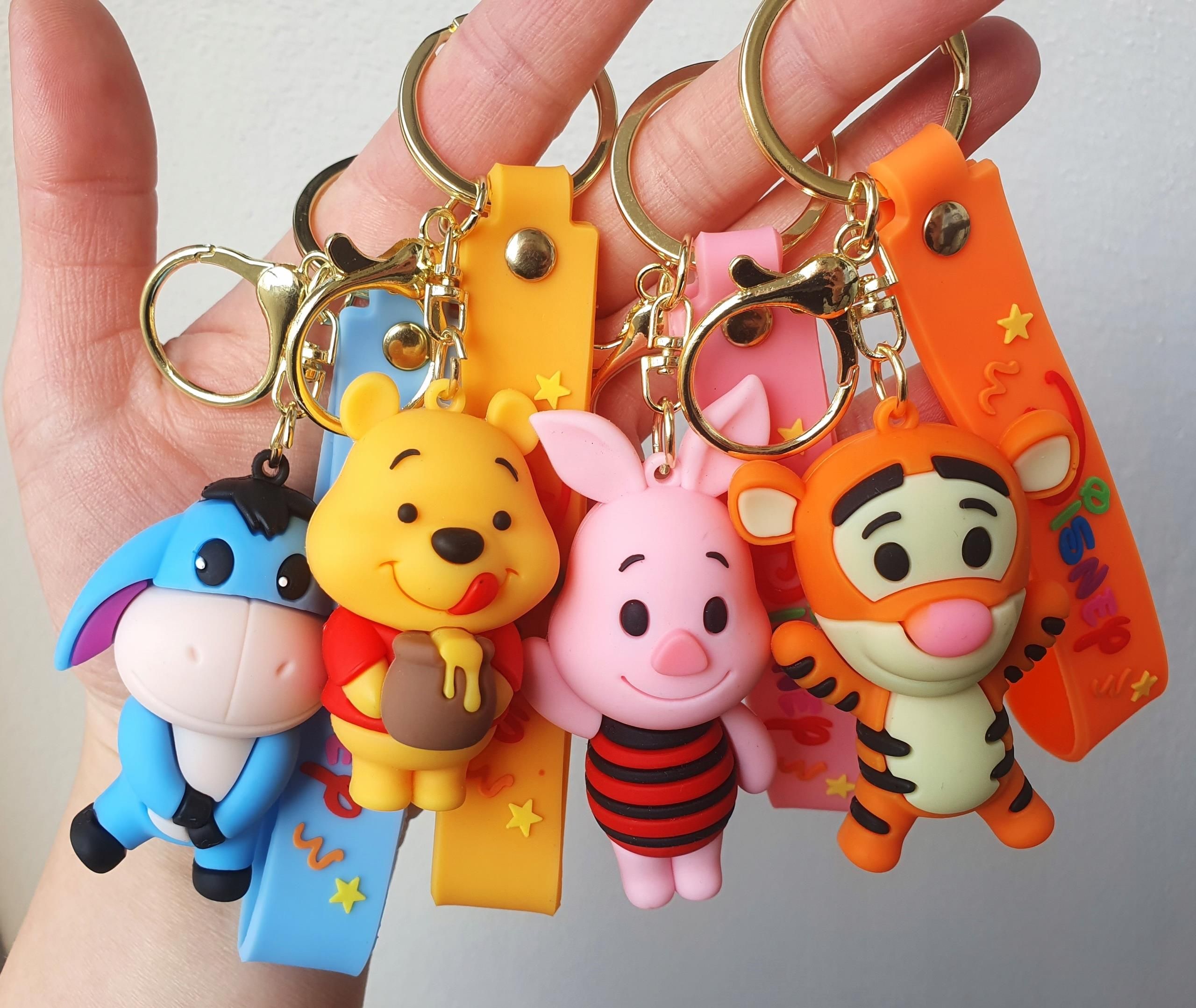 Breloczek Brelok Kubuś Puchatek Tygrysek Prosiaczek Kłapouchy Osioł ...