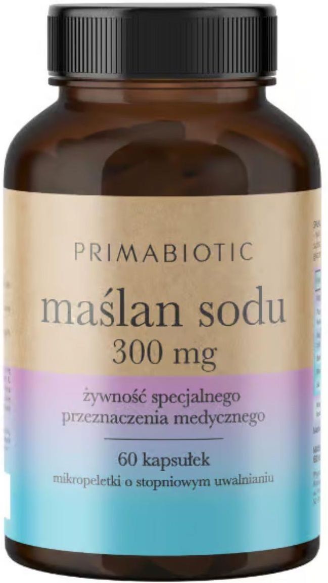 Natubay Primabiotic Maślan Sodu 60kaps. - Opinie i ceny na Ceneo.pl