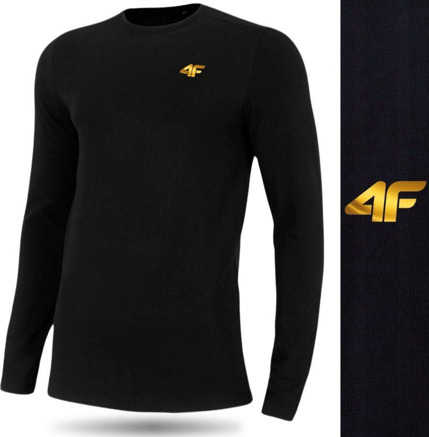 Bluza Męska 4F Longsleeve Bluzka Z Długim Rękawem Sportowa Na Co Dzień ...