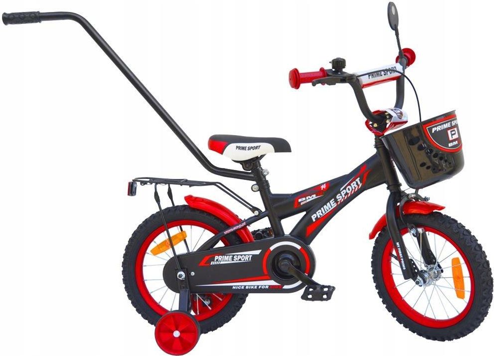 Prime Rower Dziecięcy 14 Cali Bmx Sport Black/Red Półmat - Ceny i ...