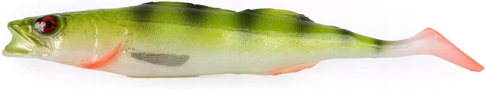 Przynęta Guma Alpha Real Fish Sandacz 18cm Żółty Fluo Na Szczupaka ...