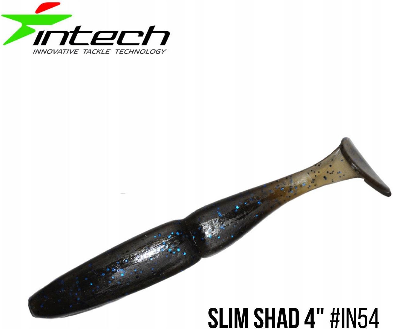 Przynęta miękka Intech Slim Shad 4 #IN54 5szt. 1782553515 - Ceny i ...