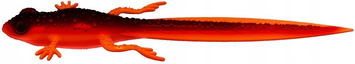 Libra Lures Frog Tadpole Tail 8,2'' 21cm 35g No Scent 011 Hot Orange ...