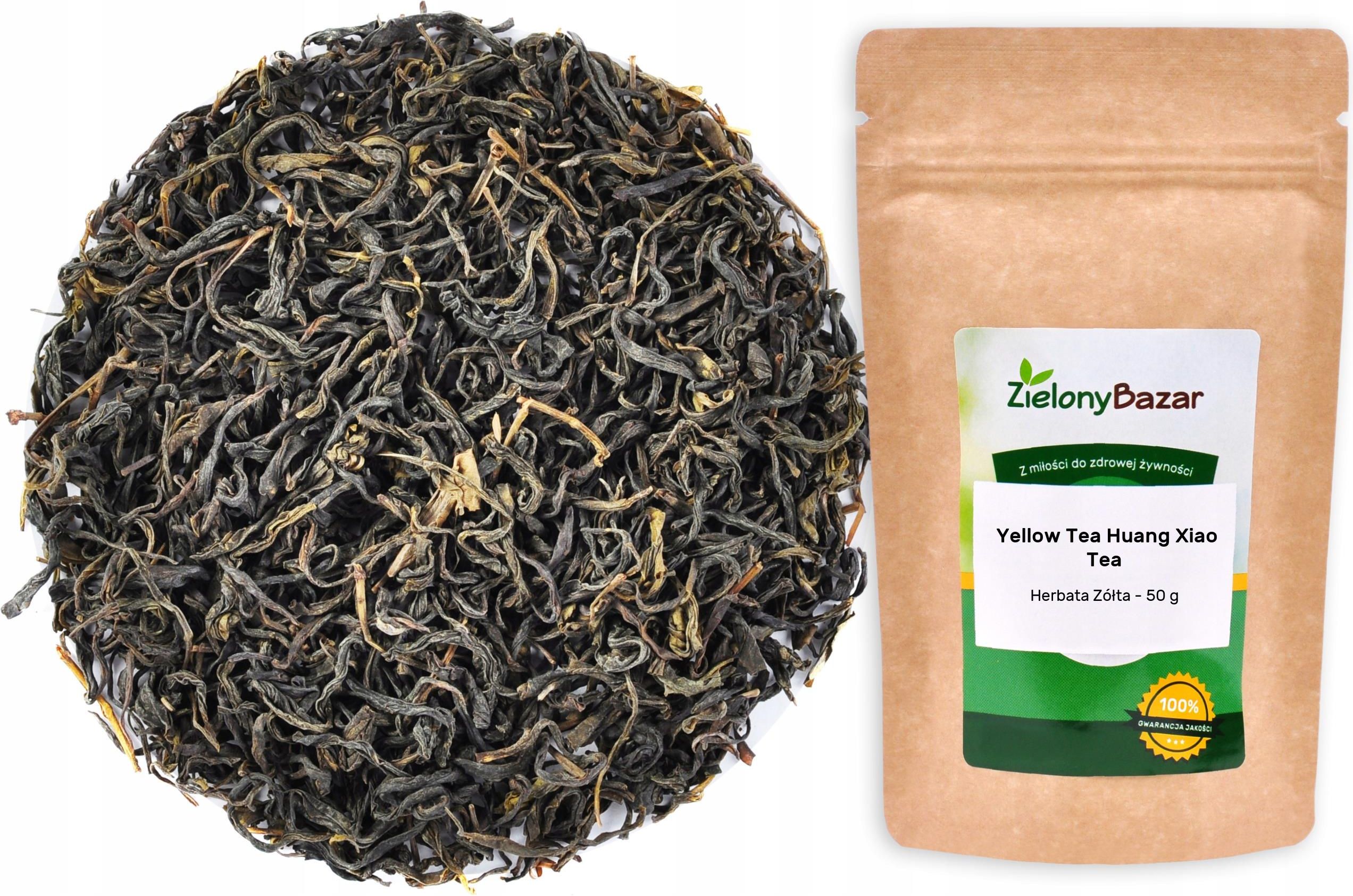 Herbata Zielonybazar Yellow Tea Huang Xiao Żółta Herbata 50g - Ceny i ...