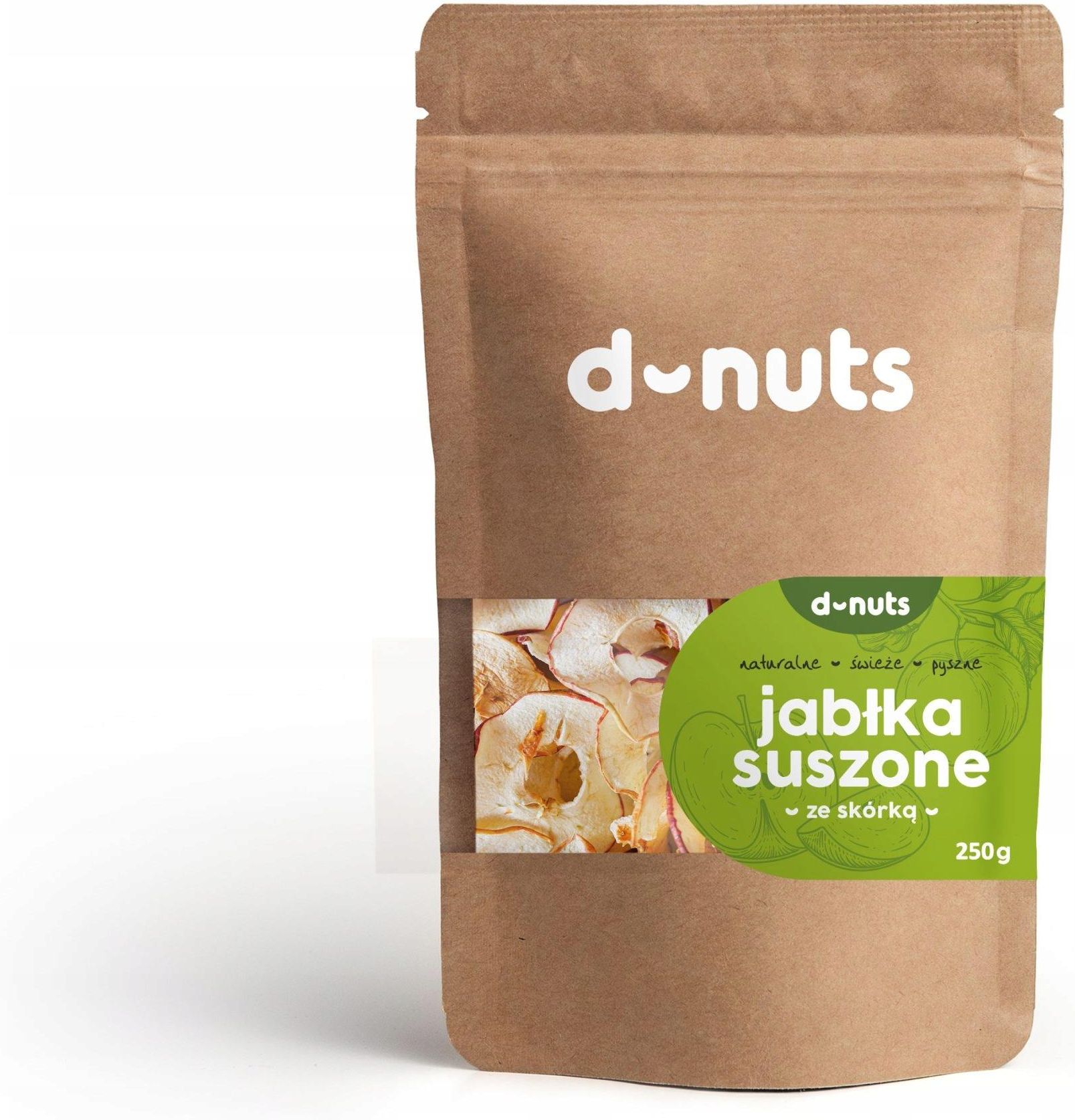 D Nuts Jabłka Suszone Ze Skórką 250g - Ceny i opinie - Ceneo.pl