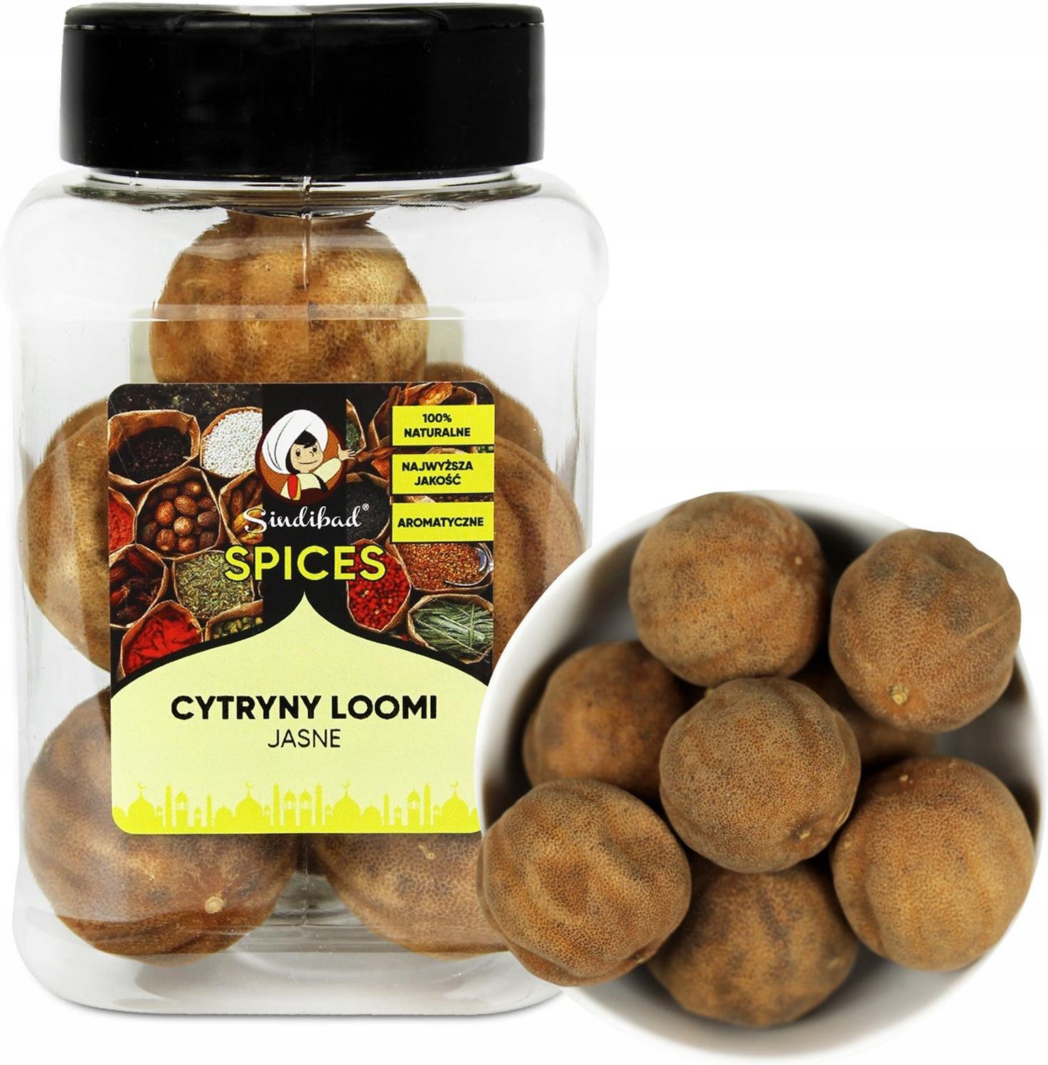 Sindibad Cytryny Jasne Limonki Suszone Loomi 60g Limonka Cała Suszona ...