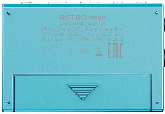 Wzmacmiacz audio FiiO Retro Nano DAC/AMP by Snowsky - blue - Opinie i ...