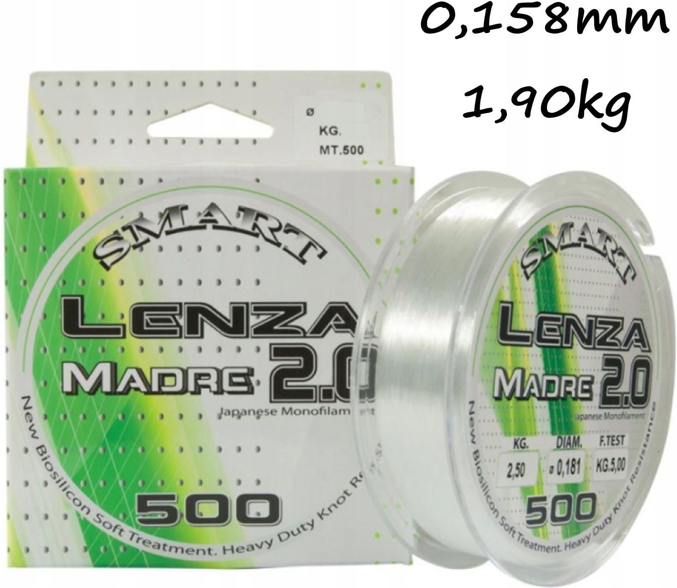 Żyłka Lenza Madre 150m 0,158mm 1,90kg Maver 1782842056 - Ceny i opinie ...