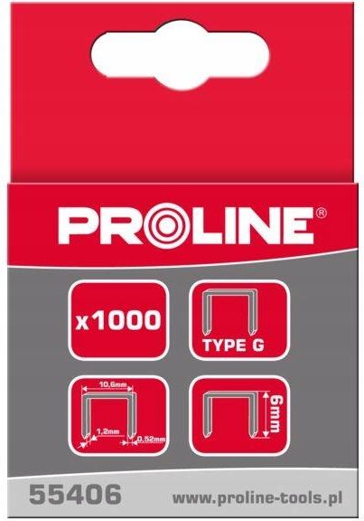 Proline Zszywki Typ G/11, 8Mm, 10,6*1,2Mm, 1000 Szt - Ceny i opinie - Ceneo.pl