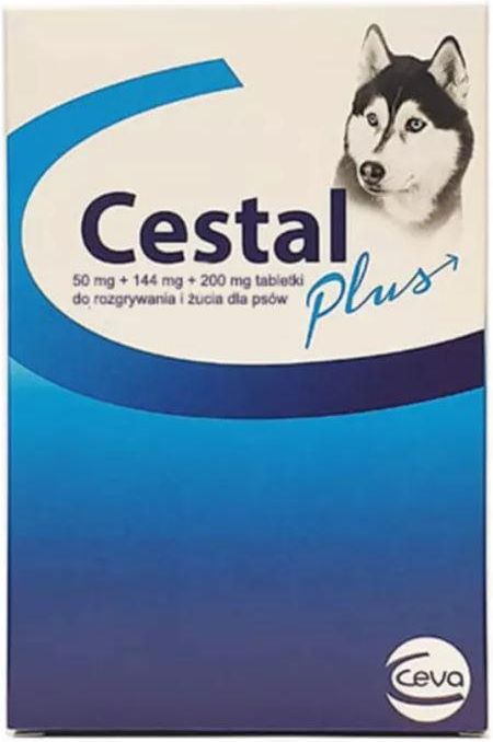 Ceva Cestal Plus 50 144 200Mg Tabletki Na Odrobaczanie Dla Psów 1szt ...