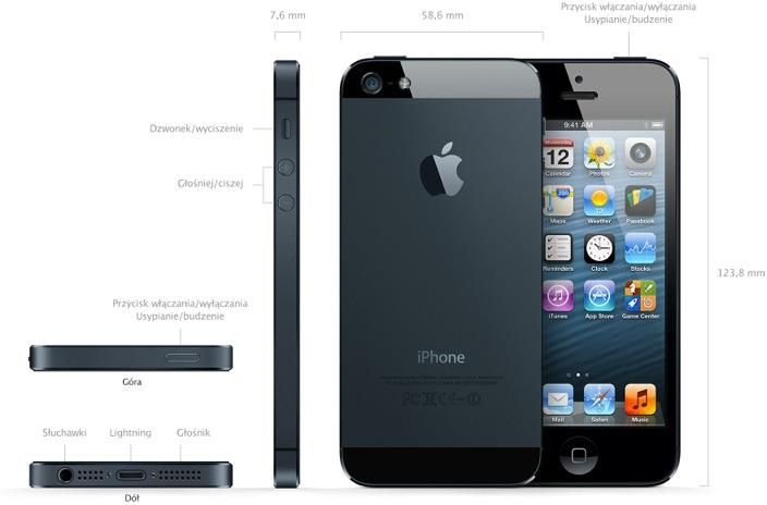 Apple iPhone 5 32GB Czarny - Cena, opinie na Ceneo.pl