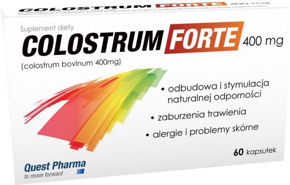 COLOSTRUM FORTE 60 KAPSUŁEK - Opinie i ceny na Ceneo.pl