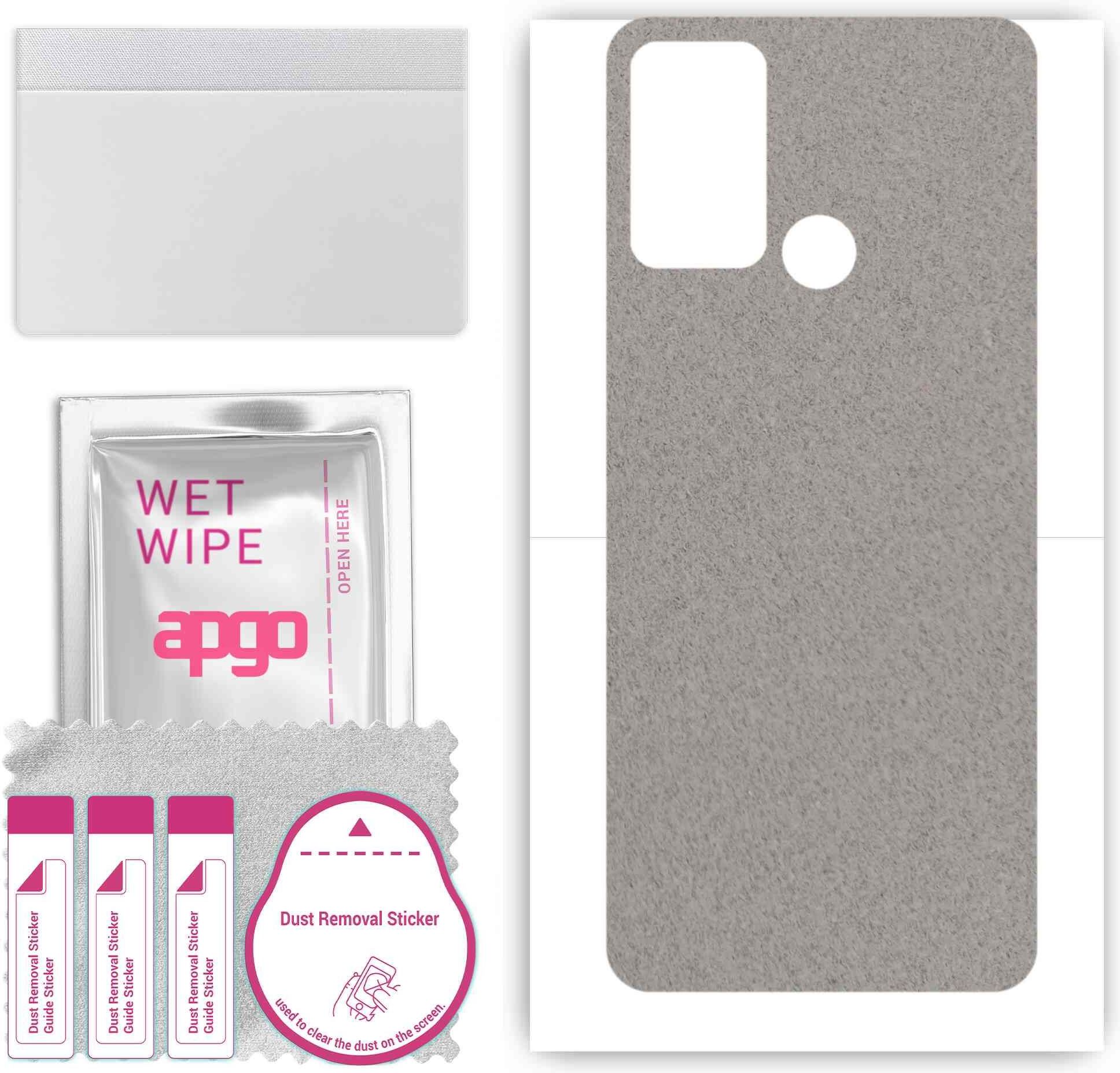 Apgo Folia Naklejka Skórka Strukturalna Na Tył Zamsz Do Zte Optus X Tap ...