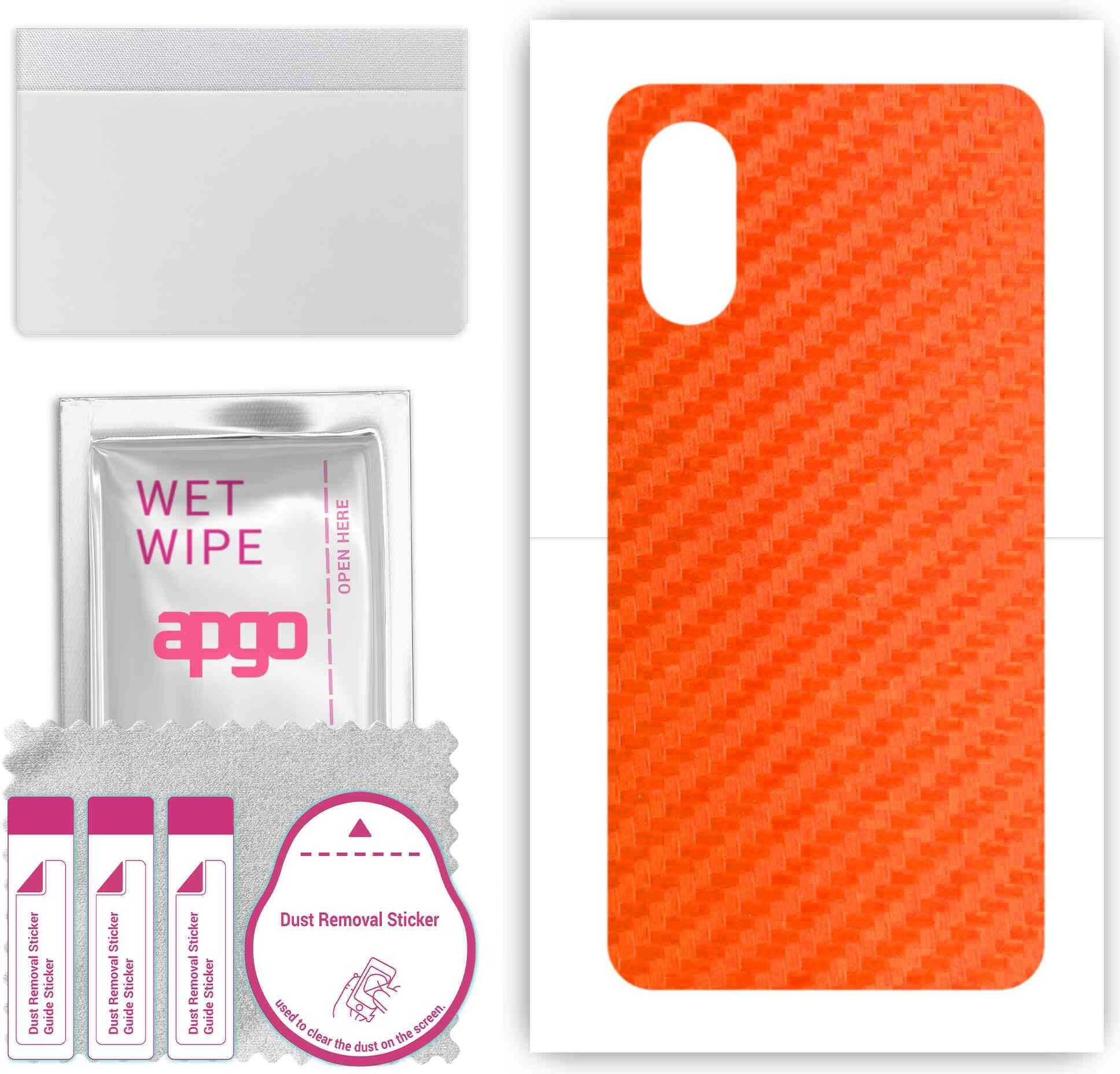 Apgo Folia Naklejka Skórka Strukturalna Na Tył Do Zte Optus X Sight 3 ...