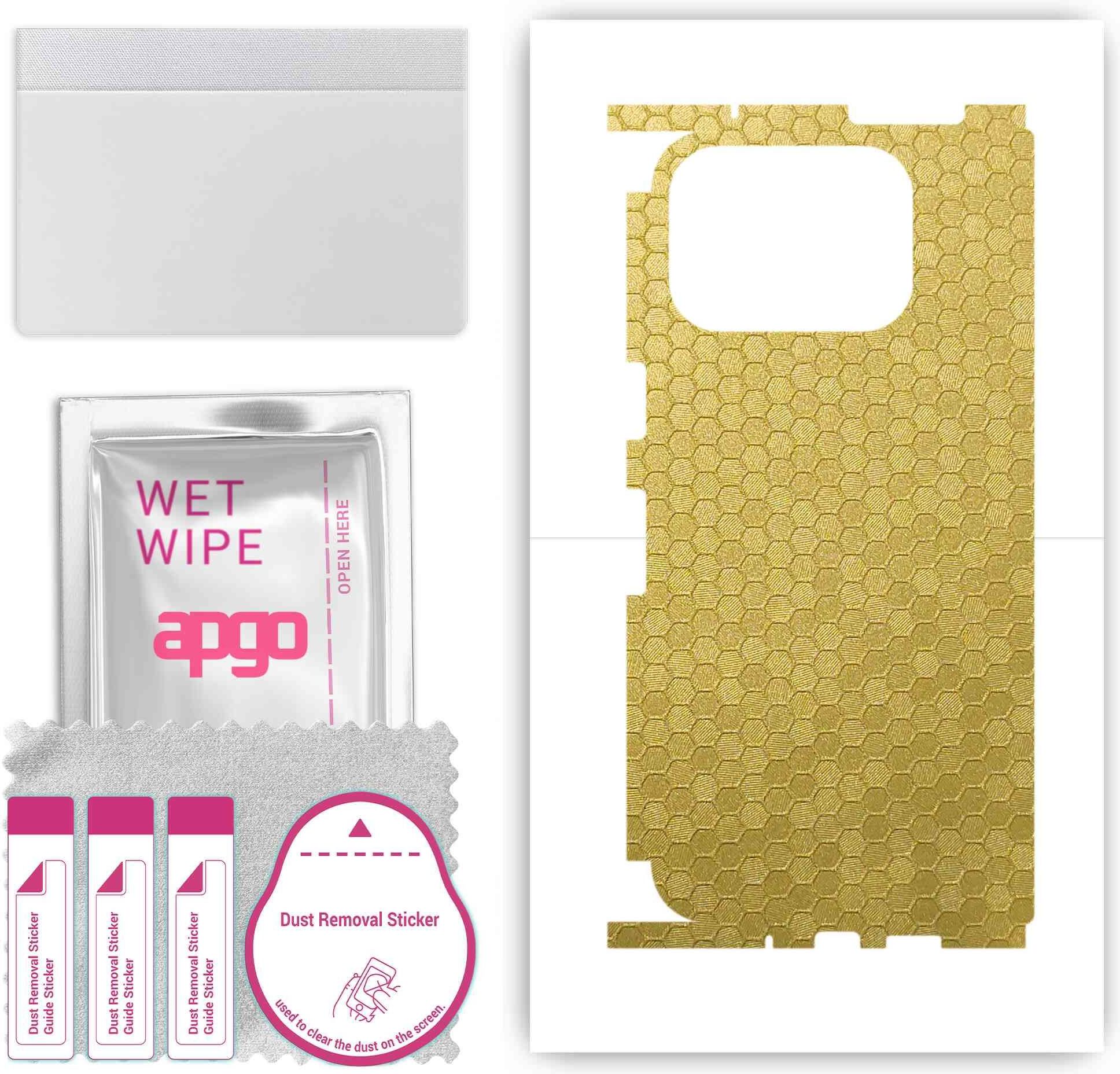 Apgo Folia Naklejka Skórka Strukturalna Na Tył+Boki Do Google Pixel 9 ...