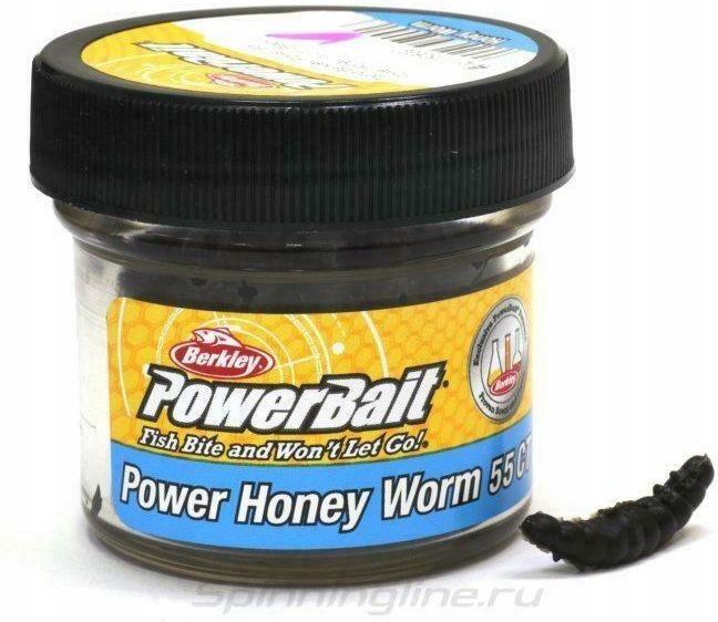 Berkley Powerbait Honey Worm Black 2,5 CM 1782246974 - Ceny i opinie ...