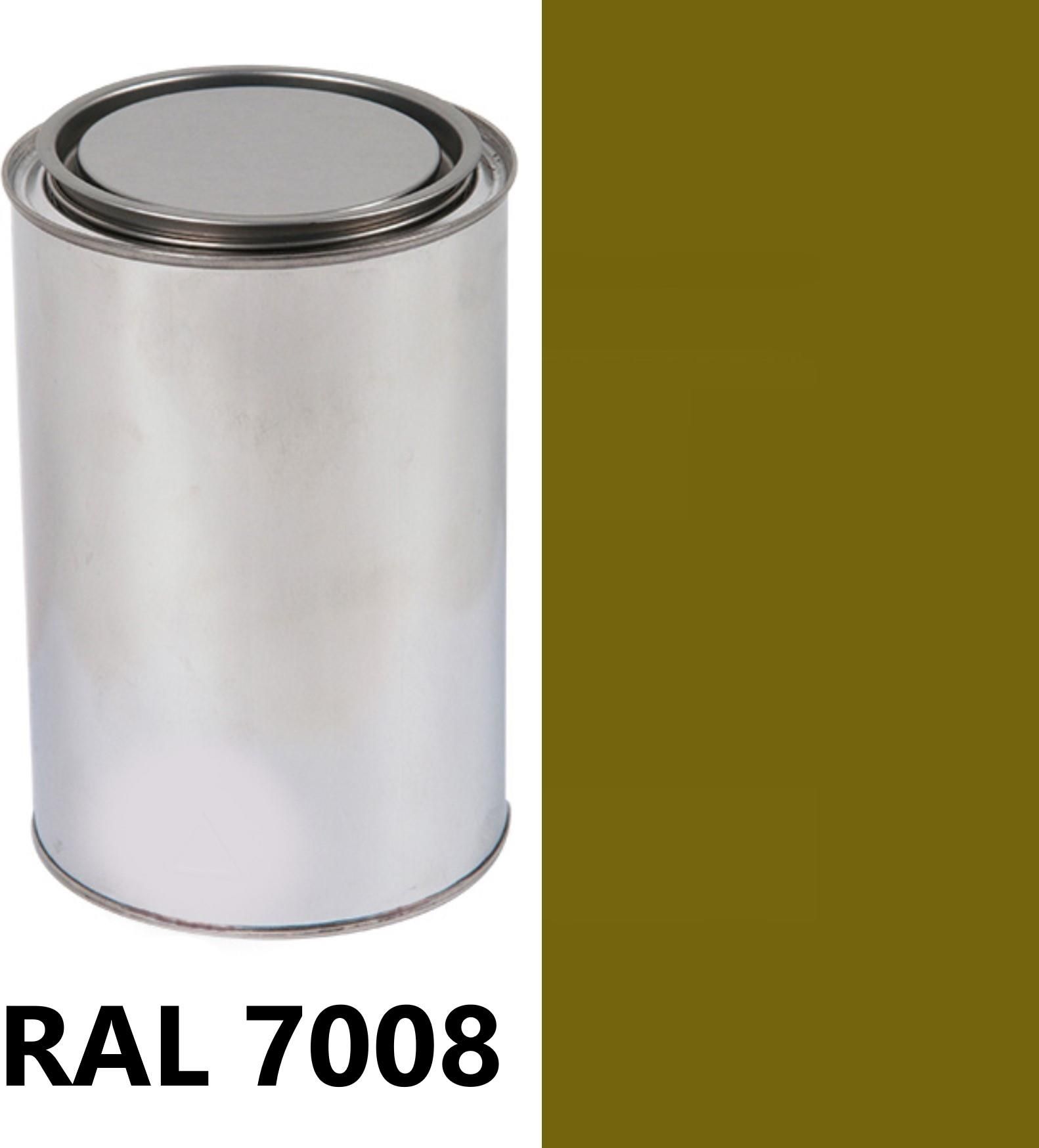 Farba Ral 7008 Mat 2 3 % Nitro Szary Khaki Lakier Farba Do Drewna ...