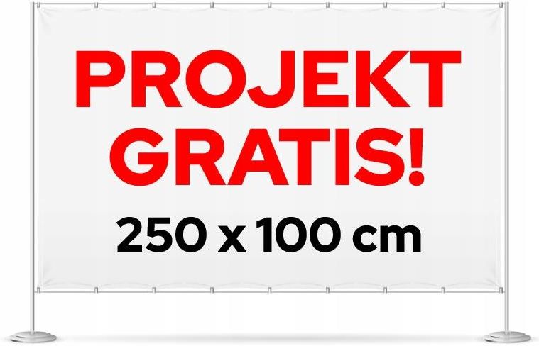 Baner, Banery reklamowy, Reklama 250x100 cm 450gr - Ceny i opinie ...