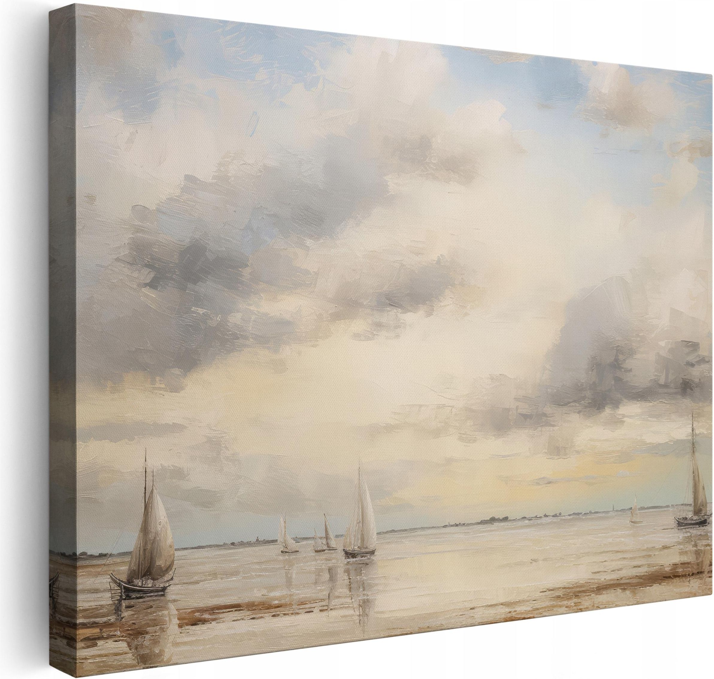 Obraz Na Płótnie 70x50 cm Morze Żaglówki Statki obraz Do Kuchni Na ...