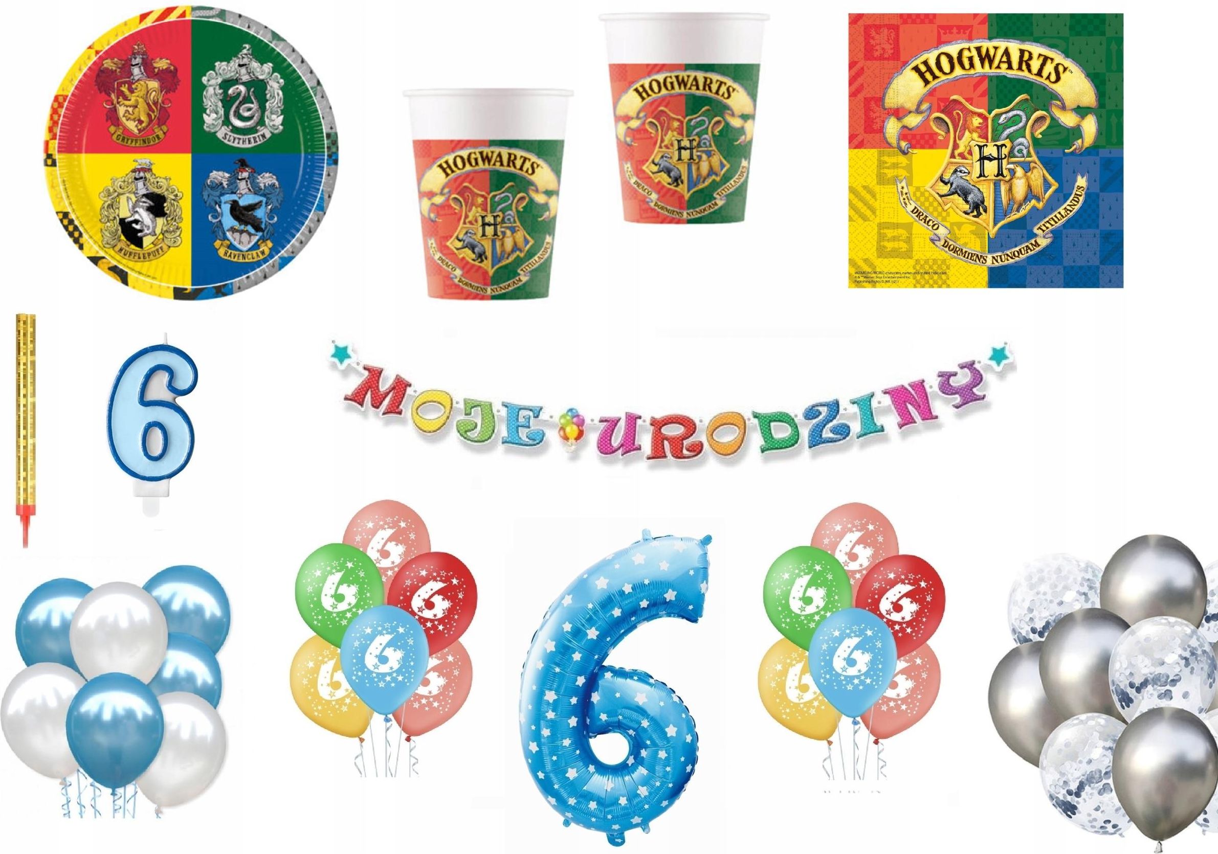 Zestaw Harry Potter 6 Urodziny Balony 1784093149 - Ceny i opinie - Ceneo.pl