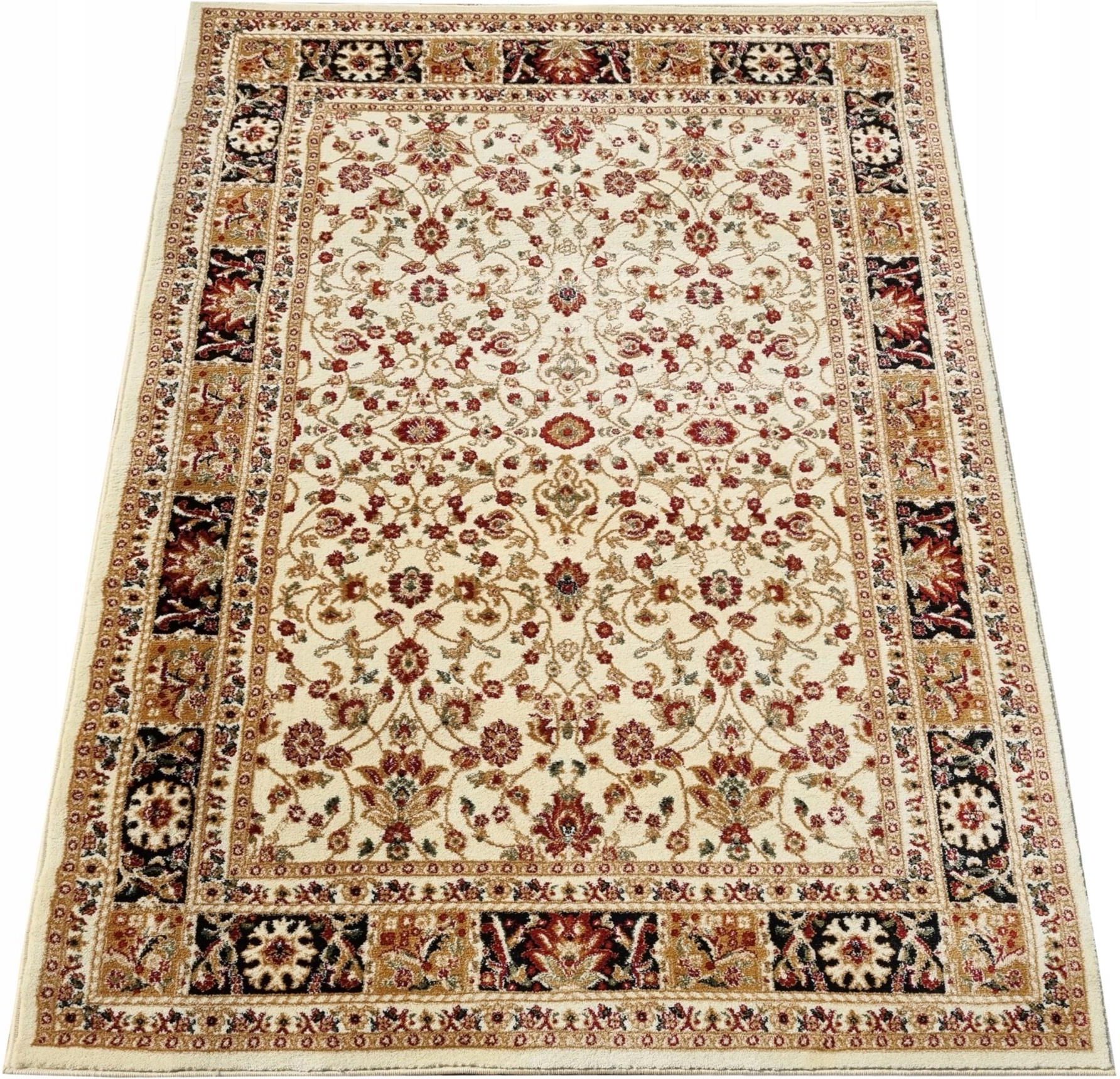 Dywan 300x500 Solidny Tkany Obszyty Gęsty Kwiatowy Do Salonu ~różne ...