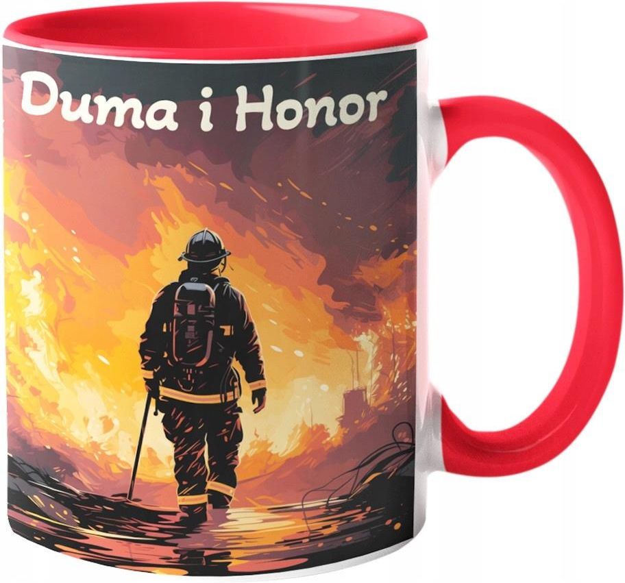 Kubek Strażaka Strażak Duma i Honor 330ml. 1783971066 - Opinie i ...