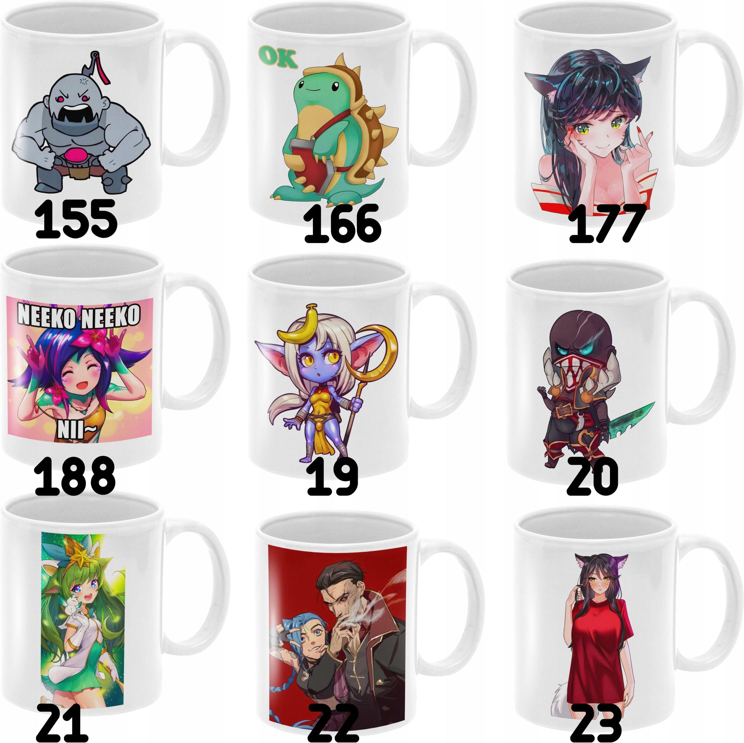 Top Diff Zabawny Kubek League Of Legends Urodziny 330ml+OPAKOWANIE ...