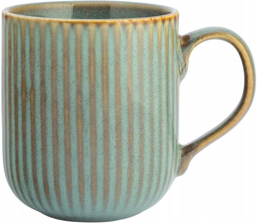 Duży kubek porcelanowy do kawy herbaty Altom Design Reactive Sage 400 ...