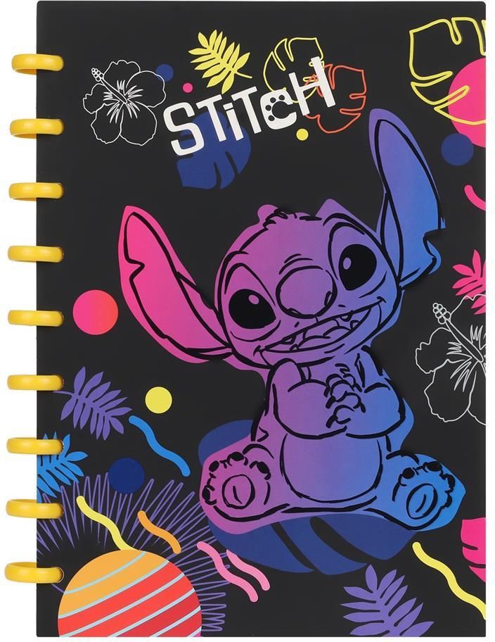 Patio Kołobrulion B5 Disney Black Stitch Big Ring 100 Kartek Wzór 3 ...