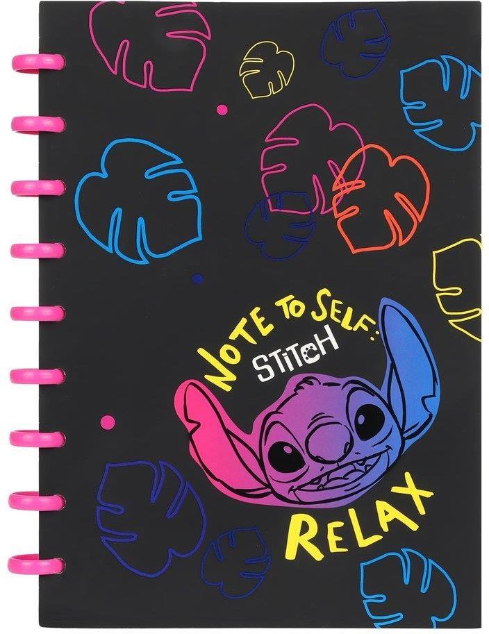 Patio Kołobrulion B5 Disney Black Stitch Big Ring 100 Kartek Wzór 1 ...