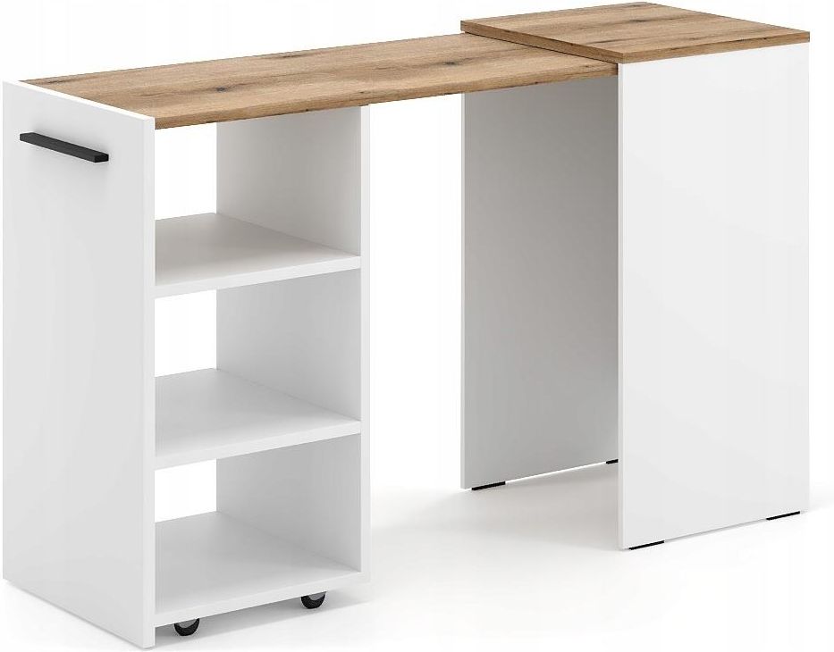 Biurko Szafka Biurowa Dolli Komputerowe Rozkładane Dąb Evoke Coast ...