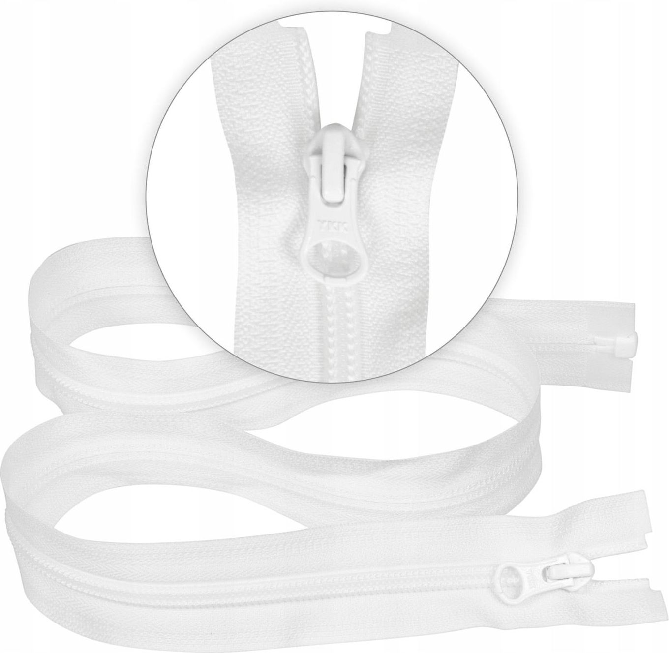 Ykk Zamek Błyskawiczny Do Kurtki 65Cm Biały Spiralny 5 - Ceny i opinie - Ceneo.pl