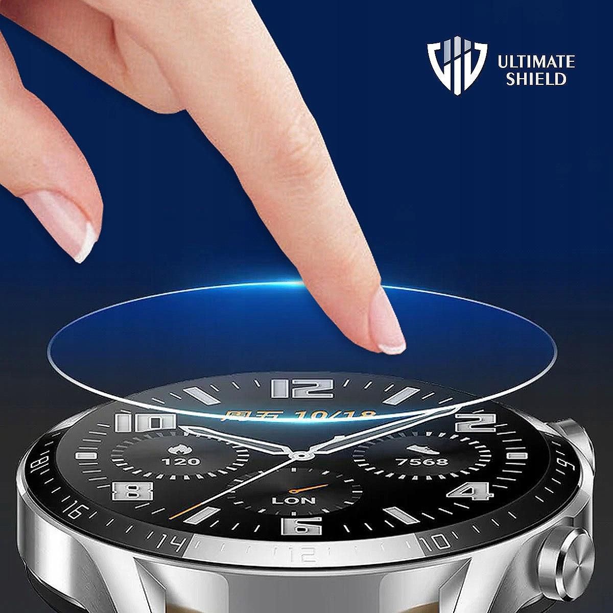 Ultimate Shield Szkło Hybrydowe Szkiełko Ochronne Na Smartwatch Huawei ...