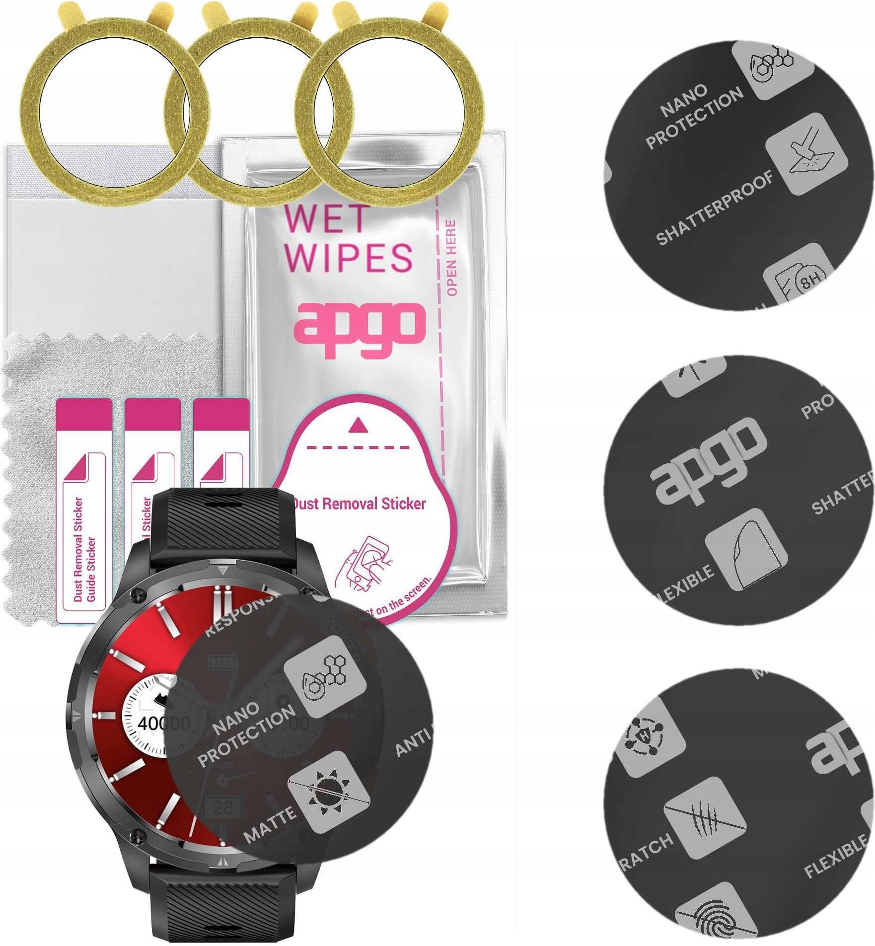 Apgo 3X Szkło Hybrydowe Matowe Do Esterio Ak59 - Opinie i ceny na Ceneo.pl