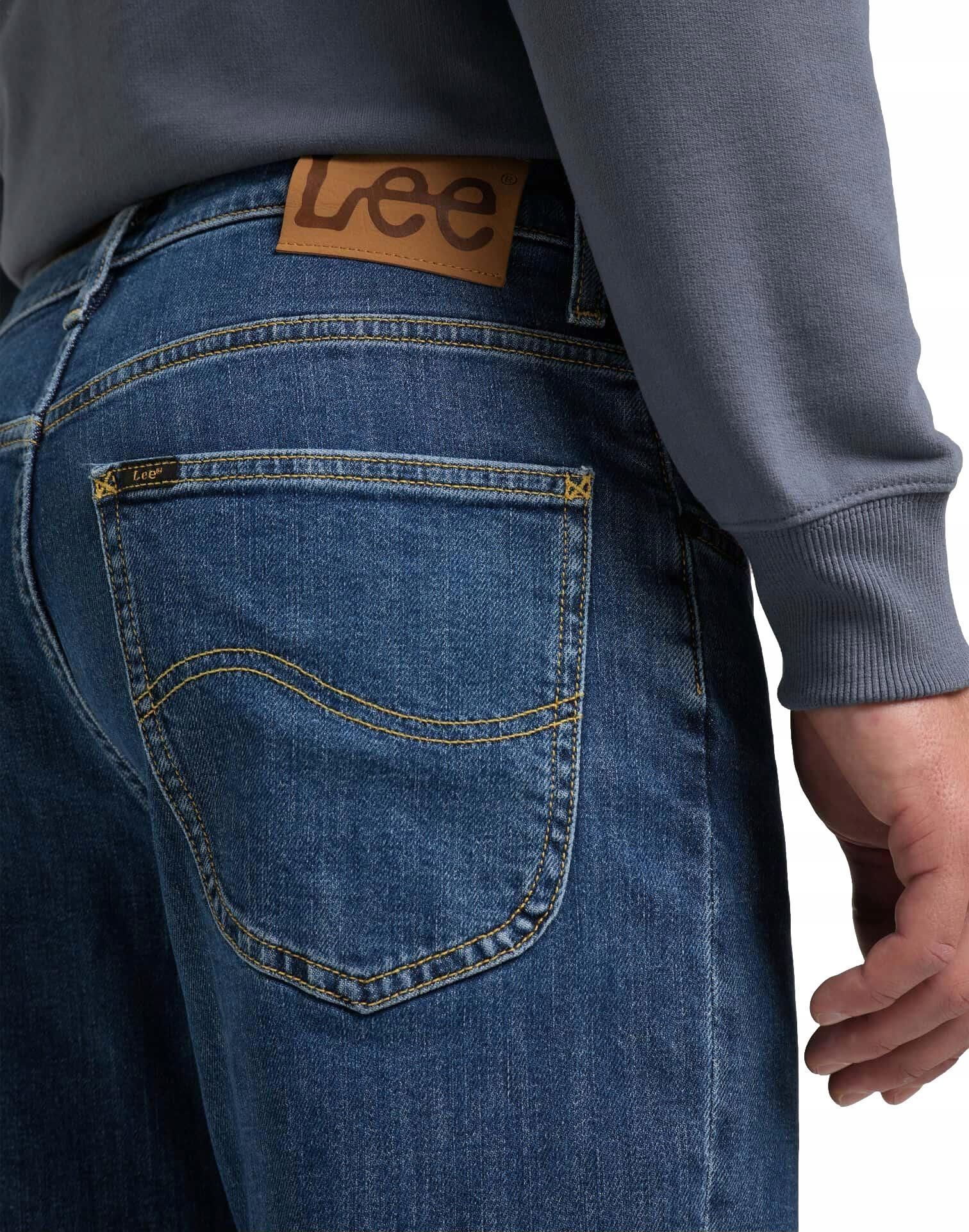 Lee Brooklyn Straight Blue W33 L32 L452PXKX - Ceny i opinie - Ceneo.pl