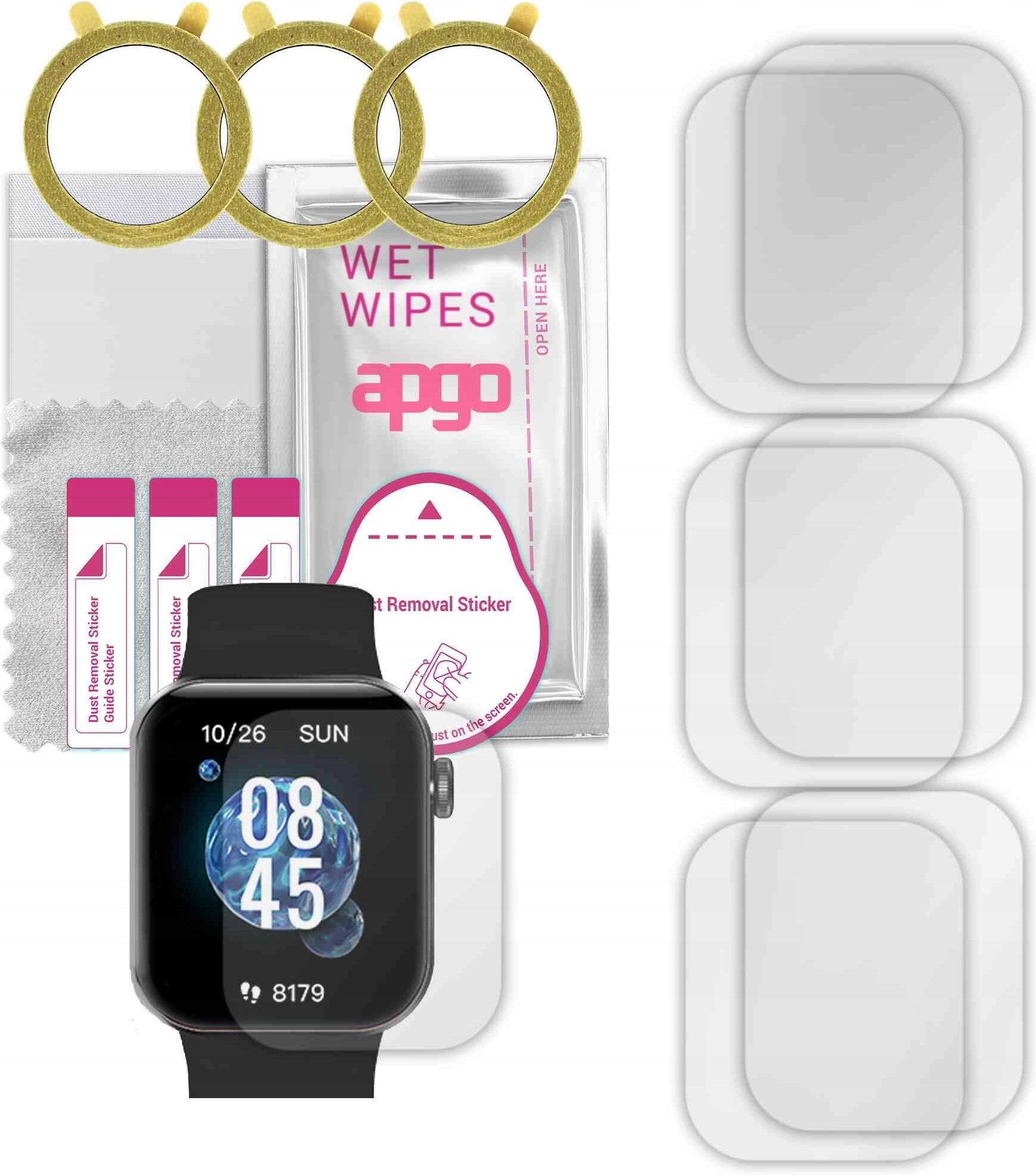Apgo 6X Folia Hydrożelowa Do Ddxcaw Smartwatch P2 Ochronna - Opinie i ...