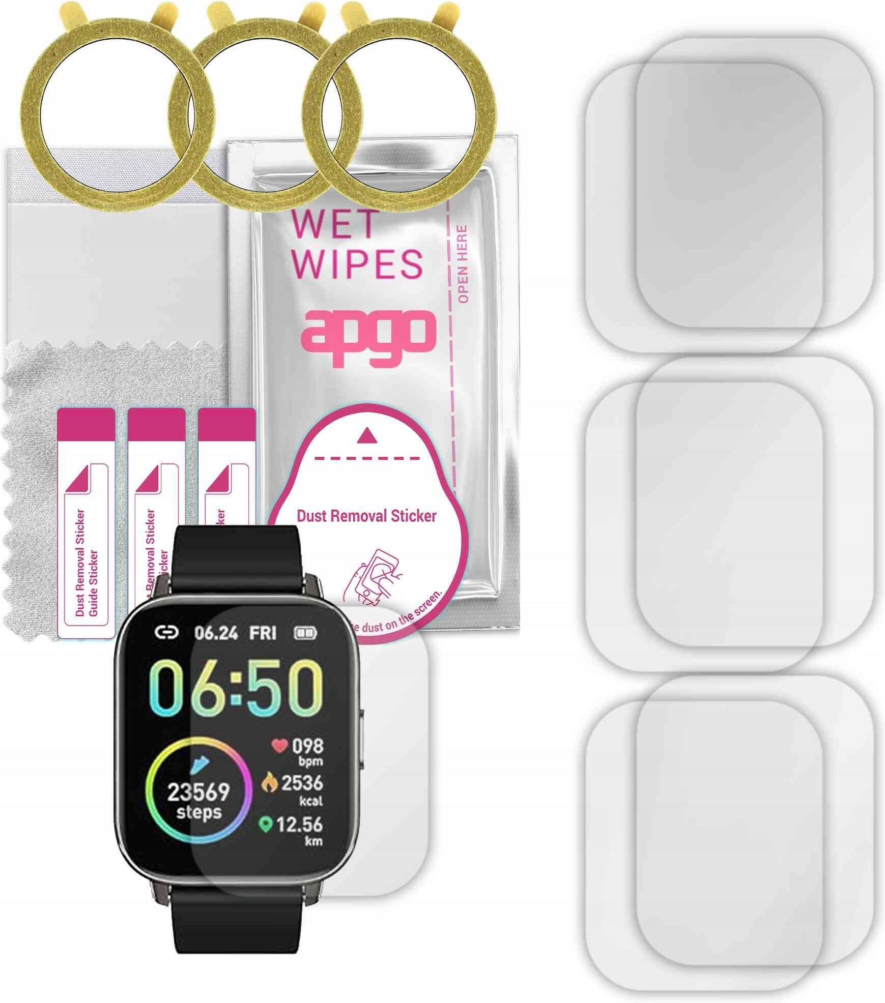 Apgo 6X Folia Hydrożelowa Do Motast Smartwatch P32 Ochronna - Opinie i ...