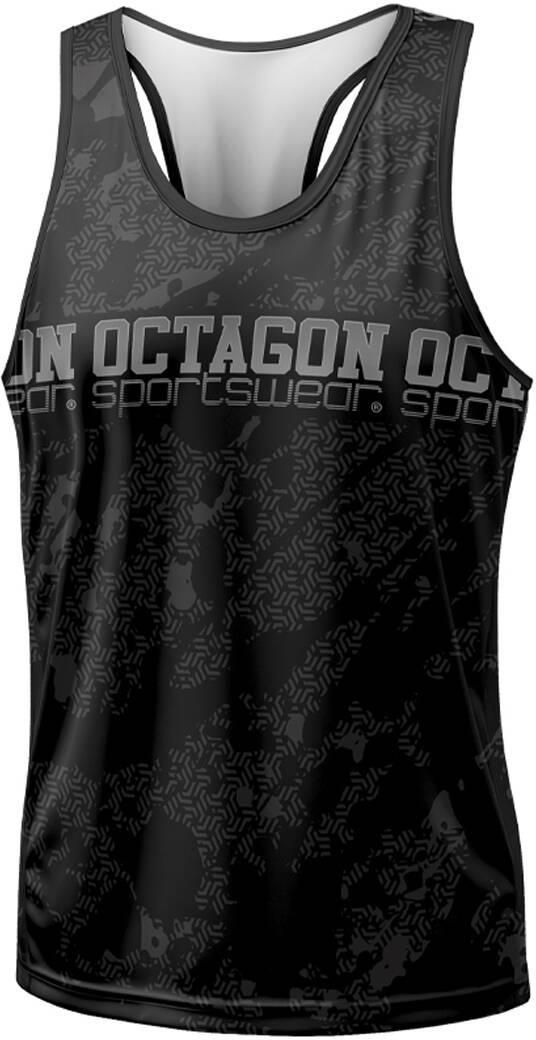 Tank top sportowy męski Octagon Geo Grunge Czarny - Ceny i opinie ...