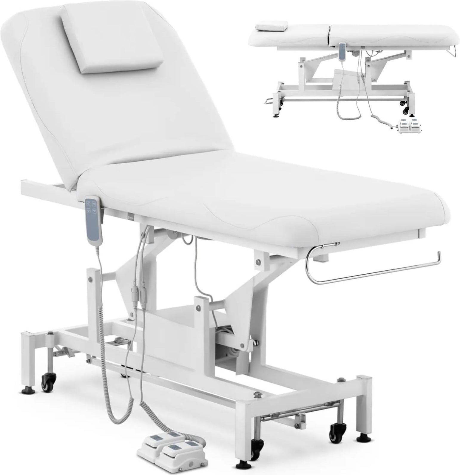 Physa Łóżko Stół Kosmetyczny Do Masażu Elektryczny 2 Silniki 200kg Lyon ...