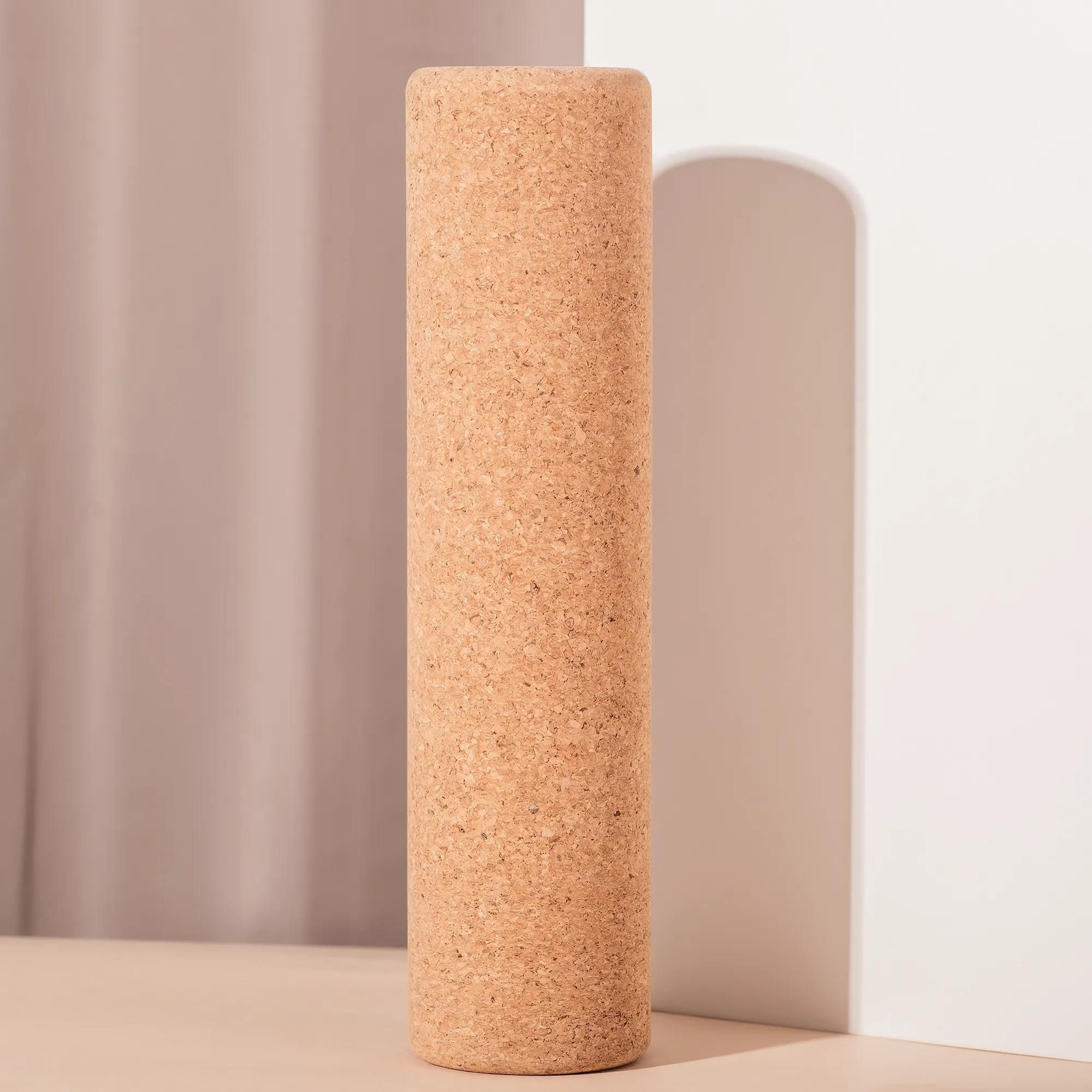 JUMIKI Roller do masażu , wałek do ćwiczeń korkowy L 10x40 cm - Ceny i ...