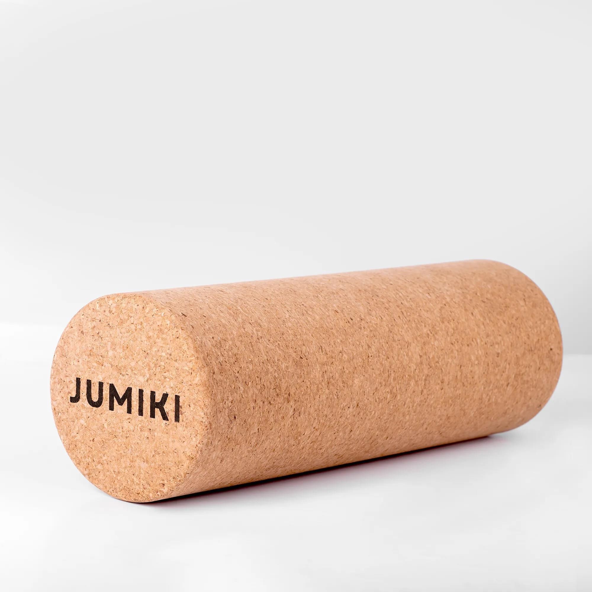JUMIKI Roller do masażu , wałek do ćwiczeń korkowy L 10x40 cm - Ceny i ...