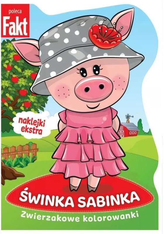 ŚWINKA SABINKA. ZWIERZAKOWE KOLOROWANKI - Ceny i opinie - Ceneo.pl