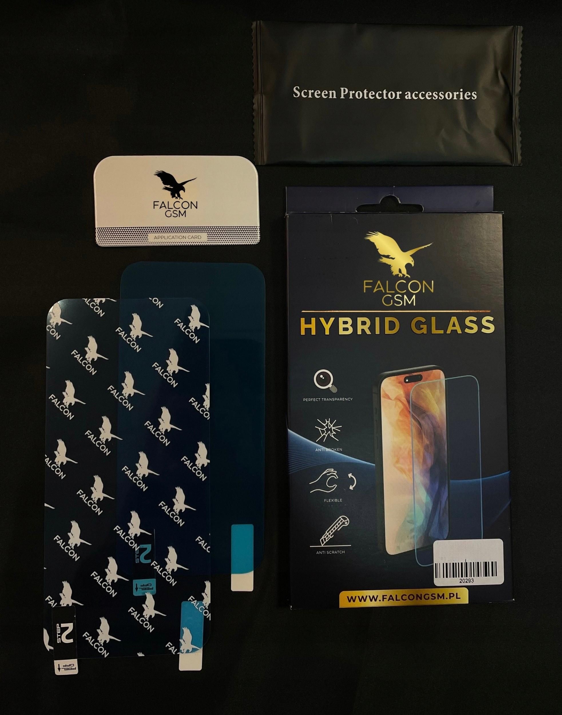 Szkło Hybrydowe Matowe Falcon Hybrid Glass Apple Iphone 16 Pro Max ...