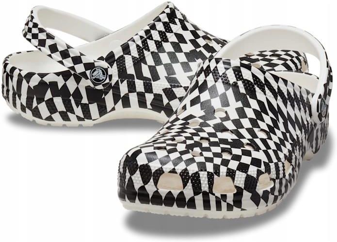 Damskie Buty Chodaki Crocs Classic Warped Checker 211007 Clog 42-43 ...